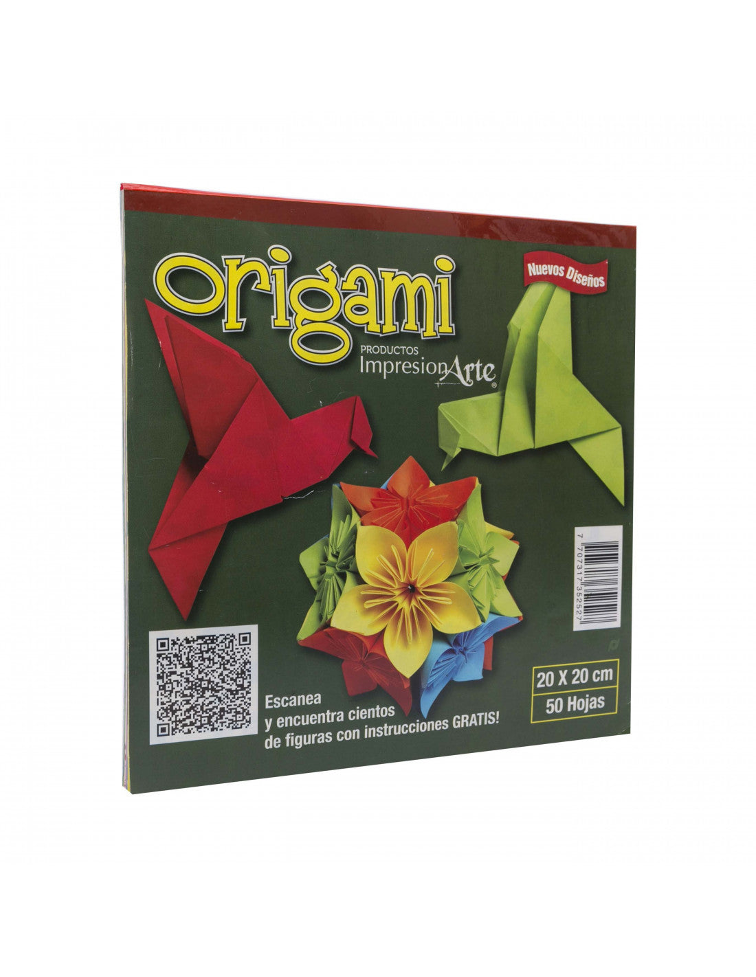 Block ImpresionArte Origami 20 x 20 cm – Todo En Artes